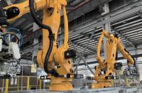 China ESTUN ER120-2400-PL Robotic Palletization Arm with 120kg Payload and 3150mm Reach for Automated Packaging for sale