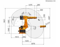 China KUKA KR 510 R3080 Six Axis Heavy Duty Robot 510kg Payload 3076mm Reach for sale