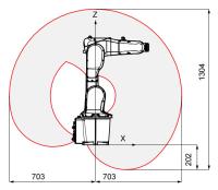 China ABB IRB 1200-7/0.7 Industrial Robotic Arm - 7kg Payload, 0.7m Reach, 6-Axis Design for sale