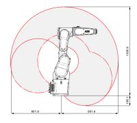 China ABB IRB 1300 Industrial Robot 10kg Payload 1.15m Reach with 0.023mm Repeatability for sale