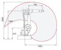 China ABB IRB 2400/16 Industrial Robot Arm - 16kg Payload, 1.55m Reach, 6-Axis Automation for Welding and Polishing for sale