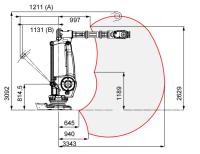 China ABB IRB 6600 Industrial Robot 130kg Payload 3.1m Reach with IP67 Protection for Heavy-Duty Automation for sale