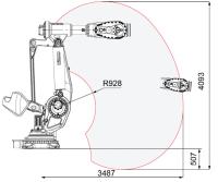 China Industrial Robot IRB 8700 800kg Payload 3.5m Reach Heavy Duty Six Axis for sale