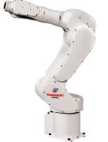 China Kawasaki RS005L 6-Axis Industrial Robot with 5kg Payload and 903mm Reach for Lightweight Assembly for sale
