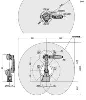 China Kawasaki RS007L 6-Axis Industrial Robot Arm with 7kg Payload and 930mm Reach for Automation for sale