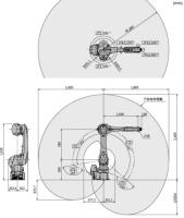 China Kawasaki RS025N 6-Axis Industrial Robotic Arm - 25kg Payload, 1885mm Reach for Assembly & Handling for sale