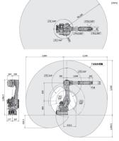 China Kawasaki RS050N Industrial Robot Arm - 50kg Payload, 2100mm Reach, IP67 Waterproof with E02 Controller for sale