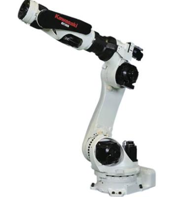 China Kawasaki BX100N Industrial Robot Arm - 100kg Payload, 2200mm Reach, 6-Axis Floor Mounting System for sale