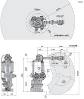 China Kawasaki MX420L Industrial Robotic Arm 420kg Payload 2778mm Reach for Welding for sale