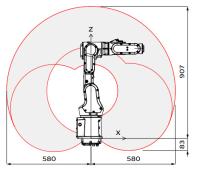 China ABB IRB1100-4/0.58 6-Axis Industrial Robot with 4kg Payload and 0.58m Reach for Precision Automation for sale