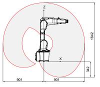 China ABB IRB 1200-5/0.9 6-Axis Industrial Robot with 5kg Payload and 0.9m Reach for sale