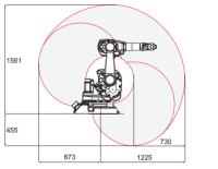 China IRB 1600 6 Axis Industrial Robot 6kg Payload 1.2m Reach for Handling Packing Spraying for sale