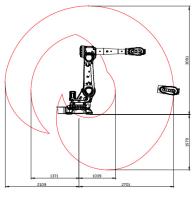 China ODM Welding Robot 90kg Payload IRB 5710-90/2.7 Six Axis Robot Arm 2.7m Reach for sale