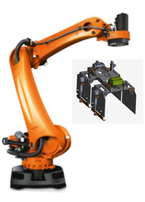 China KUKA KR 120 R3200 PA 5-Axis Palletizing Robot 120kg Payload 3195mm Reach for sale