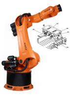 China KUKA KR 600 R2830 6-Axis Industrial Robot with 600kg Payload and 2826mm Reach for Spraying Applications for sale