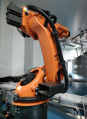 China KUKA KR60-3 Palletizing Robot Cell with 60kg Payload and 2033mm Reach for Industrial Automation for sale