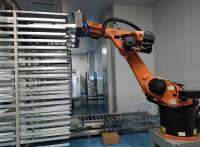 China KUKA KR60-3 Industrial Robot Cell with 60kg Payload and 0.06mm Repeatability for Palletizing Automation for sale