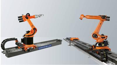 China KUKA KL 4000 Floor Mount Linear Robot with 4000kg Load Capacity and ±0.02mm Repeatability for sale