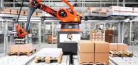 China KUKA KR470-2PA Industrial Palletizing Robot Cell with 470kg Payload and ±0.06mm Precision for Manufacturing Automation for sale