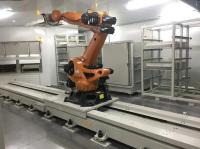 China Zhuxin ZX20220425 Robot Linear Track with 2500KG Payload and ±0.02mm Repeatability for Conveyor Belt Tracking for sale