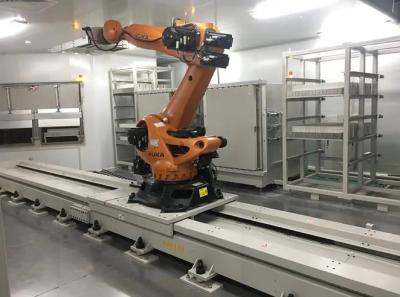 China Zhuxin ZX20220425 Robot Linear Track with 2500KG Payload and ±0.02mm Repeatability for Conveyor Belt Tracking for sale