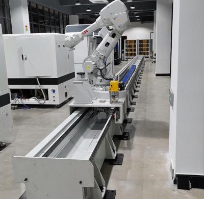 China Robot Linear Track Seventh Axis - 2500KG Payload, 1000mm/s Speed, IP65 Rated Ground Mount System for sale