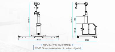 China Chinese Industrial Robot Arm 30kg Payload Palletizing Robot 8-10 Cycles/min for sale