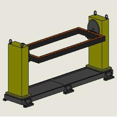 China Robotic Arm Kit Welding Positioner 500KG Load 230KG Weight Double Column Rotary for sale