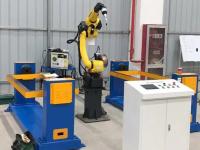 China 1300KG Welding Positioner Head-and-tail Motor Double-turn Transposition Machine for sale