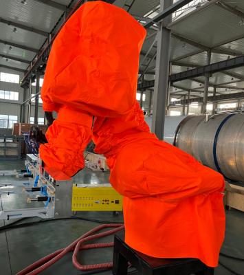 China High Temperature Resistant Robot Protective Clothing Dust Ignition Proof for Welding 500C for sale