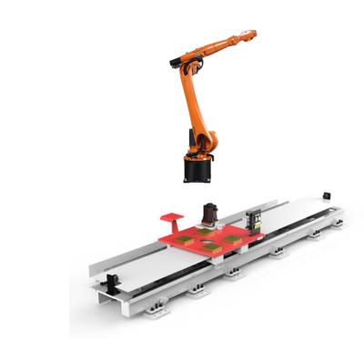China KUKA Yaskawa Fanuc ABB Industrial Robots for Spot Welding & Palletizing with 8000KG Load Capacity and ±0.02mm Accuracy for sale