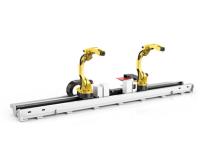 China Robot Linear Track with 500-800kg Load Capacity and ±0.02mm Precision for Industrial Automation for sale