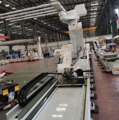China Custom Heavy Duty Robot Ground Rail 500-800kg Load AC Servo Drive 7th Axis Linear Track for sale