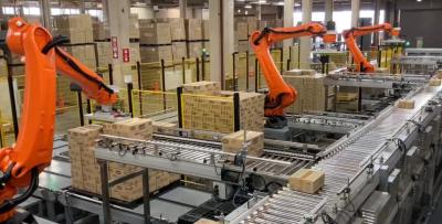 China Kuka KR 120 R3200 PA Industrial Robot Cell with KR C4 Controller 120kg Payload for sale