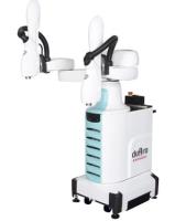 China Kawasaki duAro Dual Arm Collaborative Robot 4kg Payload 760mm Reach F61 Controller for sale