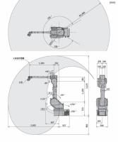China Kawasaki KF262 6-Axis Explosion-Proof Robot Arm 20kg Payload 2665mm Reach for sale