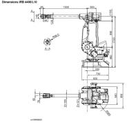 China IRB 4400 6-Axis Industrial Robot 60kg Payload 1.96m Reach 0.05mm Accuracy for sale