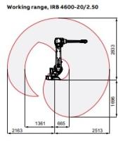 China IRB 4600 6 Axis Industrial Robot Arm 20kg Payload 2.5m Reach IP67 for sale