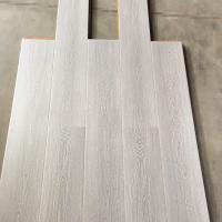 China Flat red laminate flooring 14mm waterproof hardwood flooring for sale