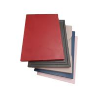 China Electrostatic Powder 12mm MDF Board Red 15mm Moisture Resistant Mdf for sale