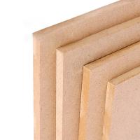 China Melamine Fiberboard Laser Cut MDF Sheets Hardboard Adhesive for sale