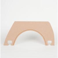 China 3mm 6mm 9mm 12mm 18mm Laser Cutting MDF Board E0 Single Side for sale