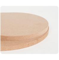 China 3mm 6mm 9mm 12mm 18mm Laser Cutting MDF Board E0 Single Side for sale