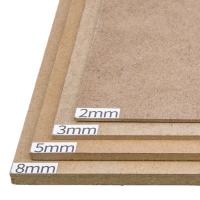 China 18mm Thickness Commercial MDF Medium Density Fiberboard 4x8 for sale