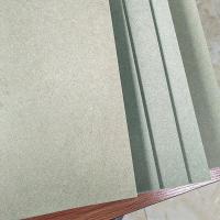China HMR Melamine Laminated MDF 3mm Waterproof Green MDF Board Customized for sale