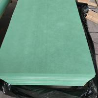 China HMR Melamine Laminated MDF 3mm Waterproof Green MDF Board Customized for sale