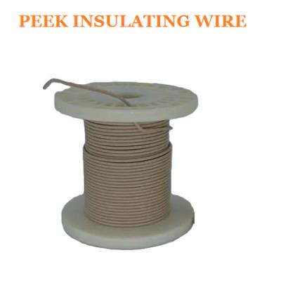 China PKW-2/240 PEEK Insulated Round Wire for High-Temperature & High-Voltage Applications for sale
