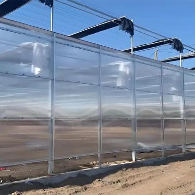 China Energy-Saving Smart PC Sheet Venlo Tomato Greenhouse 9-12m Width with 0.40KN/m² Wind Load for sale