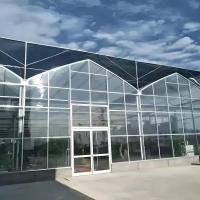 China Venlo-Type Polycarbonate Greenhouse for Grape Cultivation - 9.6m Width, 0.25KN/m² Snow Load, Climate Control System for sale