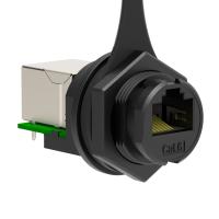 China 2-Port RJ45 CAT5/CAT6 Cable Coupler Humidity 5%~95%RH for sale